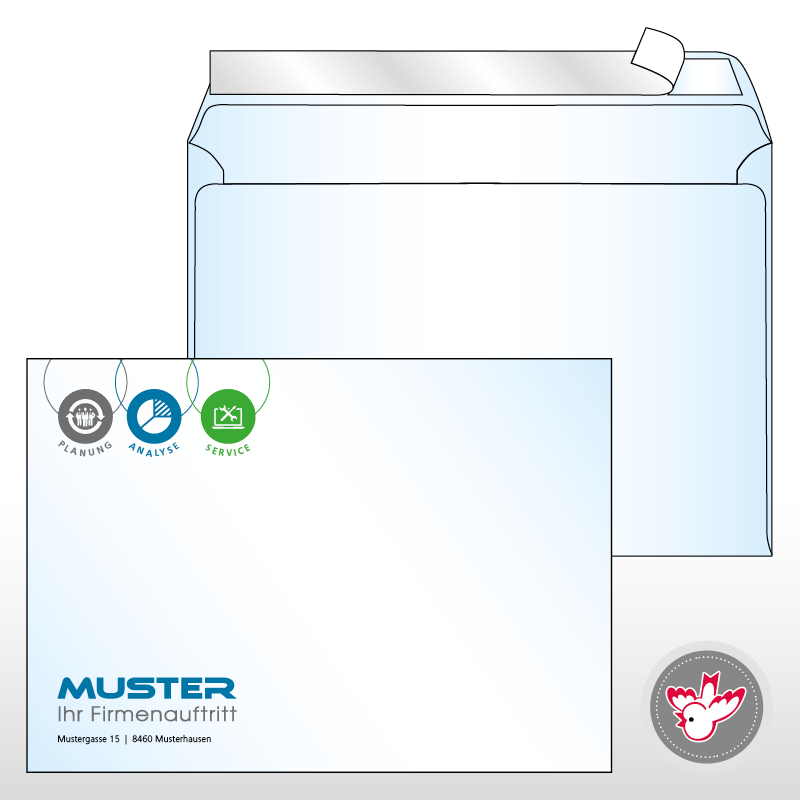 Kuvert drucken, Witzig Druck AG