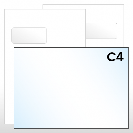 Kuvert C4 Standard ohne Fenster, FSC